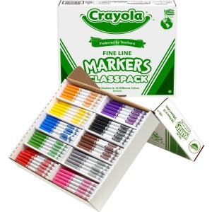 Crayola 10-Color Marker Classpack - CYO588210 - Shoplet.com