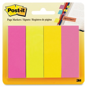 Post-it Page Markers - MMM6714AU - Shoplet.com