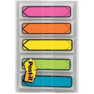 Post-it Arrow Flags, 1/2" Wide, Assorted Bright Colors, On-the-Go ...