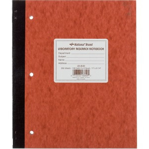 National Rediform Laboratory Research Notebook - RED43649 - Shoplet.com