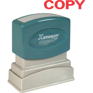 Xstamper Eco-Green COPY Title Stamp - XST1359 - Shoplet.com