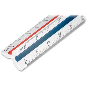 Staedtler 12" Triangular Engineer Scale - STD9871934BK - Shoplet.com