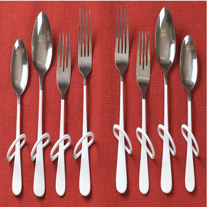 Fabrication Enterprises, Inc. Finger Loop Utensil - Teaspoon right hand ...