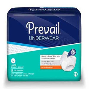 Prevail Protective Underwear Large 44 - 58 Inch Waist - FQPV513 ...