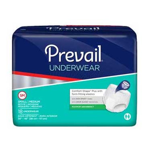 Prevail Super Plus Protective Underwear Small/Medium 34 - 46 Inch Waist ...