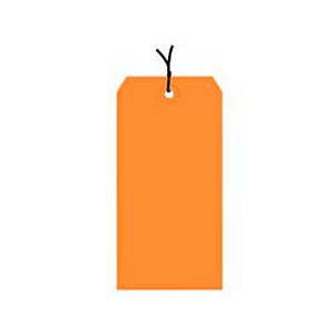 Nexel Global Industrial Shipping Tag Pre Strung, #5, 4-3/4"L x 2-3/8"W ...