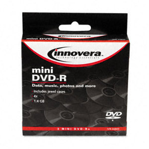 Innovera 8cm Minidisc DVD-R - IVR46803 - Shoplet.com