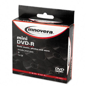Innovera 8cm Minidisc DVD-R - IVR46803 - Shoplet.com