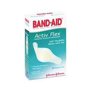Band-aid Activ-Flex Premium Adhesive Bandages - JOJ4414 - Shoplet.com