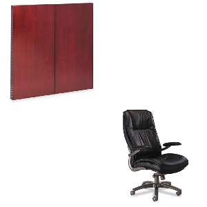 Mayline Ultimo 100 Series High-Back Swivel/Tilt Chair - MLNULEXBLK ...
