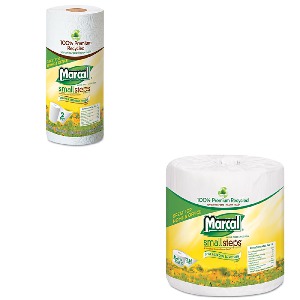 Marcal 100% Premium Recycled 2-Ply Embossed Toilet Tissue - MRC6079 ...