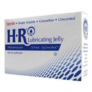 Hr Pharmaceuticals, Inc HR Lubricating Jelly 3 g Packet - LJ208 ...