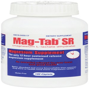 Mineral Supplement Mag-Tab® SR Magnesium 84 mg Strength Tablet 100 per ...