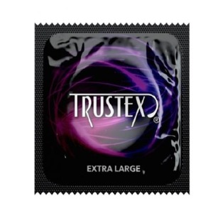 Condom Trustex® Lubricated X-Large 1,000 per Case - 1110181CS - Shoplet.com