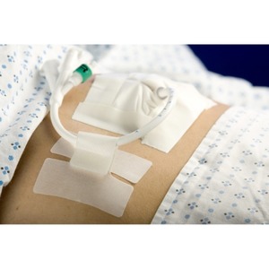 Holder, Tube Cath-Secure™ Single Hook and Loop Tab, Hypoallergenic Tape ...
