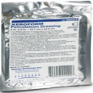 Petrolatum Impregnated Dressing Xeroform® 1 X 8 Inch Gauze Bismuth ...