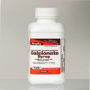Calcionate Calcium Supplement Calcionate 2 Gram Strength Syrup Fruit ...
