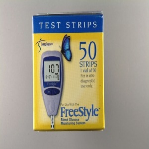 Freestyle Lite Blood Glucose Test Strips FreeStyle Lite® 50 Strips per ...