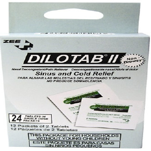 Mckesson Brand Allergy Relief Dilotab® II 325 mg / 5 mg Strength Tablet ...