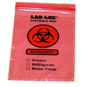 Lab-loc Specimen Transport Bag with Document Pouch Lab-Loc® 6 X 9 Inch ...