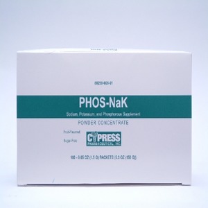 Phos-NaK Dietary Supplement Sodium / Potassium / Phosphorus 160 mg ...