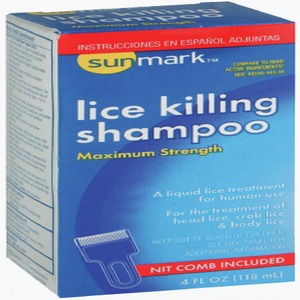 Lice Shampoo sunmark® 4 oz. Bottle Scented - 648759EA - Shoplet.com