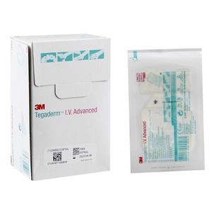 3m Tegaderm I.V. Dressing 3M™ Tegaderm™ Film 2-1/2 X 2-3/4 Inch Sterile ...