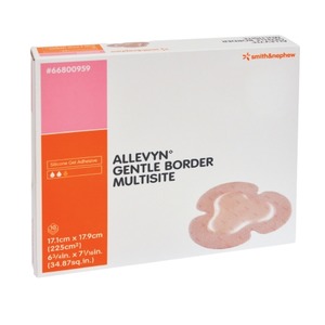 Allevyn Gentle Border Foam Dressing Allevyn Gentle Border 6-3/4 X 7-5/8 ...