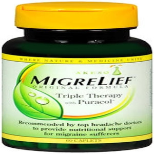 Migrelief Migraine Relief Supplement Migrelief® 400 mg / 360 mg /100 mg ...