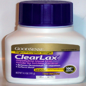 Geiss, Destin & Dunn Laxative GoodSense ClearLax® Powder Polyethylene ...