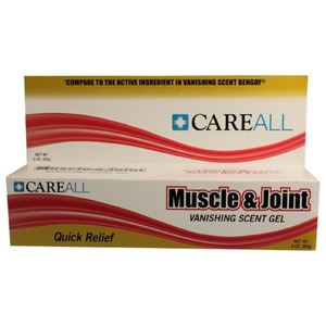 Topical Pain Relief CareAll® Muscle and Joint 2.5% Strength Menthol ...