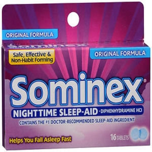 Sominex Sleep Aid Sominex® Tablet 25 mg Strength - MCK20934916 ...