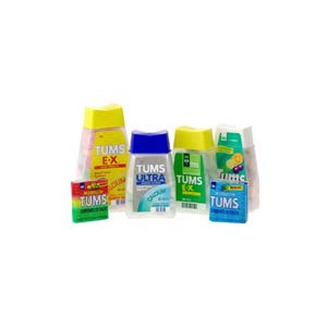 Tums Antacid Tums® 500 mg Strength Chewable Tablet - MCK13822700 ...