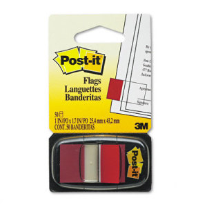 3m Post-it standard tape flags - MMM6801 - Shoplet.com