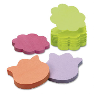 Post-it Flower-Shaped Pop-Up Notes - MMMR333FLW - Shoplet.com