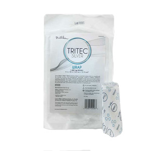 Tritec Silver Antimicrobial Wound Dressing 4 x 48 Inch Extremity Wrap ...