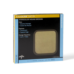 Medline Exuderm Satin Hydrocolloid - MSC5444 - Shoplet.com
