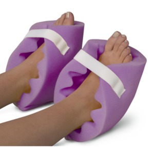 Medline Convoluted Foam Heel Protectors,Purple - NON081440 - Shoplet.com