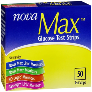 Sanvita Cbgm Llc Nova Max Blood Ketone Test Strip (10 count) - NU53493 ...