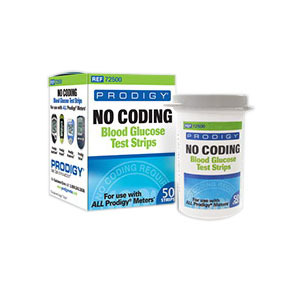 Prodigy Diabetes Care, Llc Prodigy No Coding Test Strip (50 count ...
