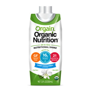 Orgain Inc Orgain Organic Nutrition All-in-One Nutritional Shake, Sweet ...