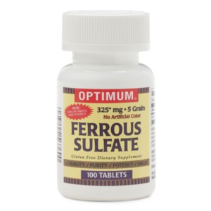 Generic Otc Ferrous Sulfate Tablets - OTC09501 - Shoplet.com