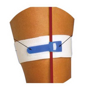 Pepper Medical Foley Catheter Leg Band, Regular White - OZ606 - Shoplet.com