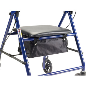 Drive Devilbiss Healthcare Rollator with 6" Wheels, Blue - R800BL ...
