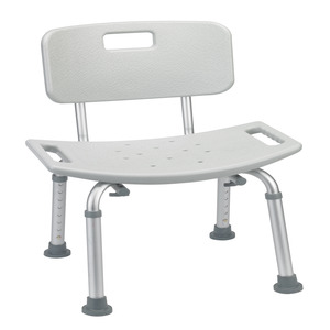 Drive Devilbiss Healthcare Bathroom Safety Shower Tub Bench Chair with Back, Gray - RTL12202KDR ...