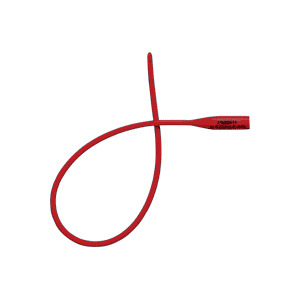 Teleflex Llc All Purpose Red Rubber Robinson/Nelaton Catheter 26 Fr 16 ...
