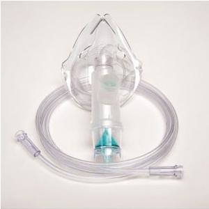 Salter Labs Nebulizer, Adult Elastastic Strap, Aerosol Mask,7' with ...