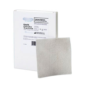 Silverlon Antimicrobial Silver Calcium Alginate Dressing, 4 x 4-3/4 ...