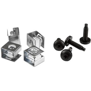 StarTech.com Server Rack Screws and Clip Nuts - 10-32 - Rack Mount ...