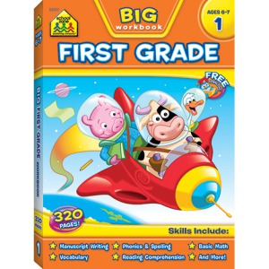 BIG FIRST GRADE WORKBOOK - SZP06317 - Shoplet.com